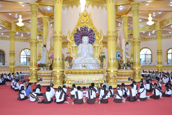 တန့်ယန်းမြို့နယ် အောင်တော်မူစေတီတော်တွင် ဝါဆိုလပြည့် ဓမ္မစကြာအခါတော်နေ့